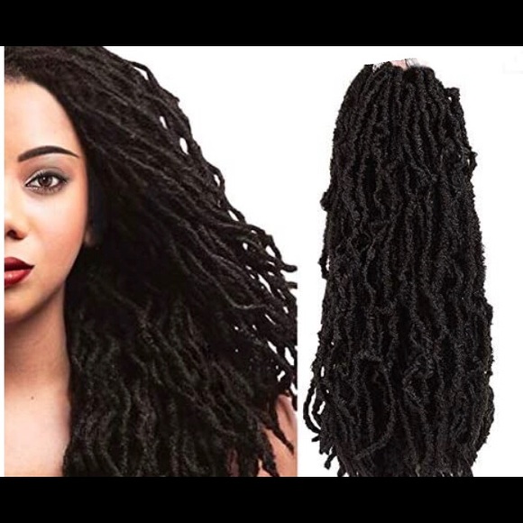 Hair | 18 Inch Bolt Beauty Nu Locs In Color 1 | Poshmark